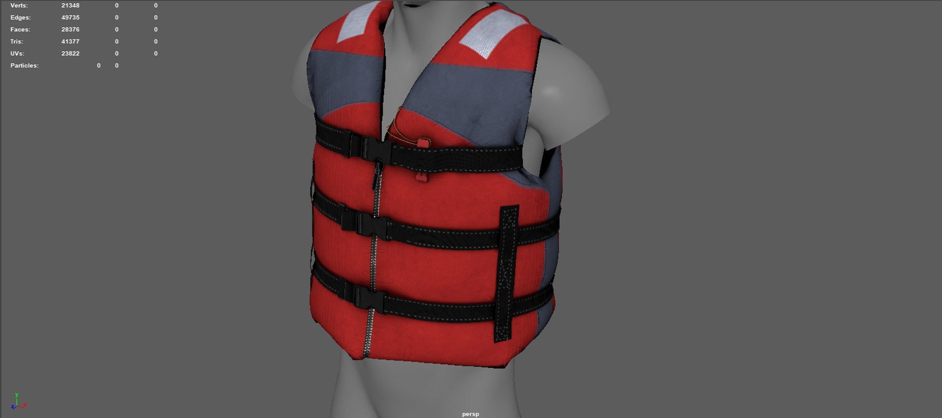3D Model LIFEJACKET - TurboSquid 2156422