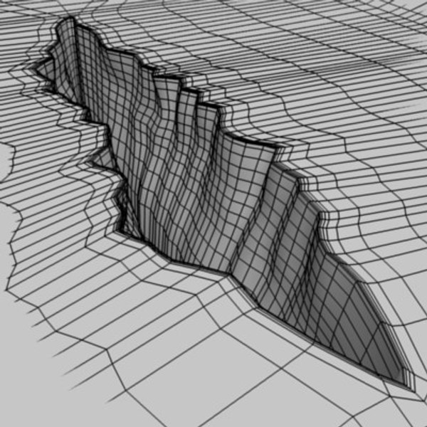 3d model hell hole