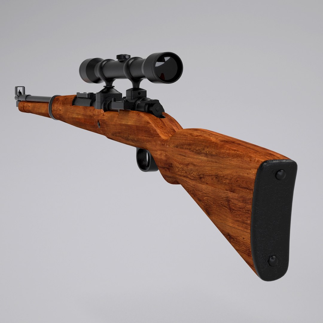 3d Der Karabiner Sniper - Model