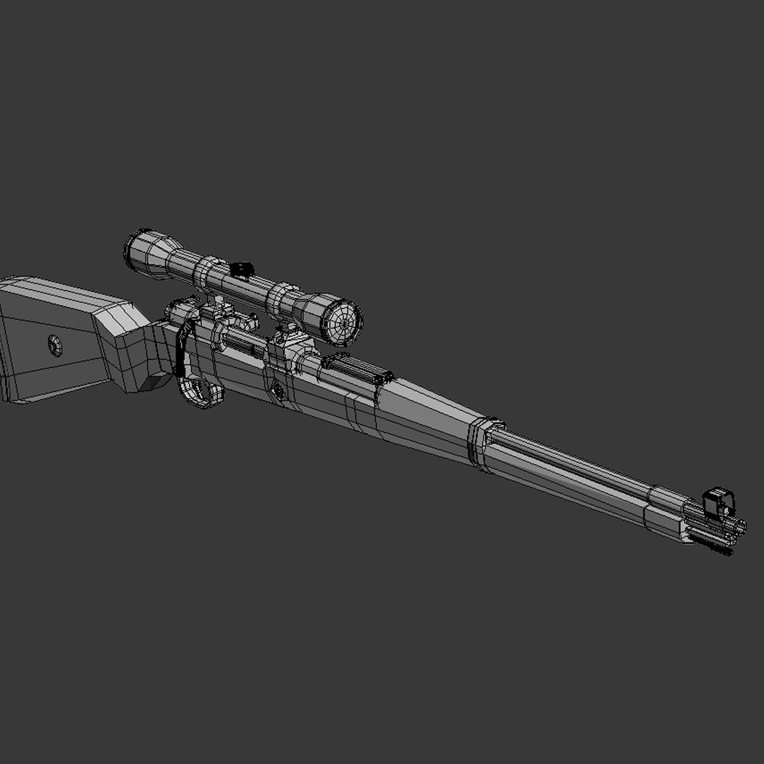 3d Der Karabiner Sniper - Model