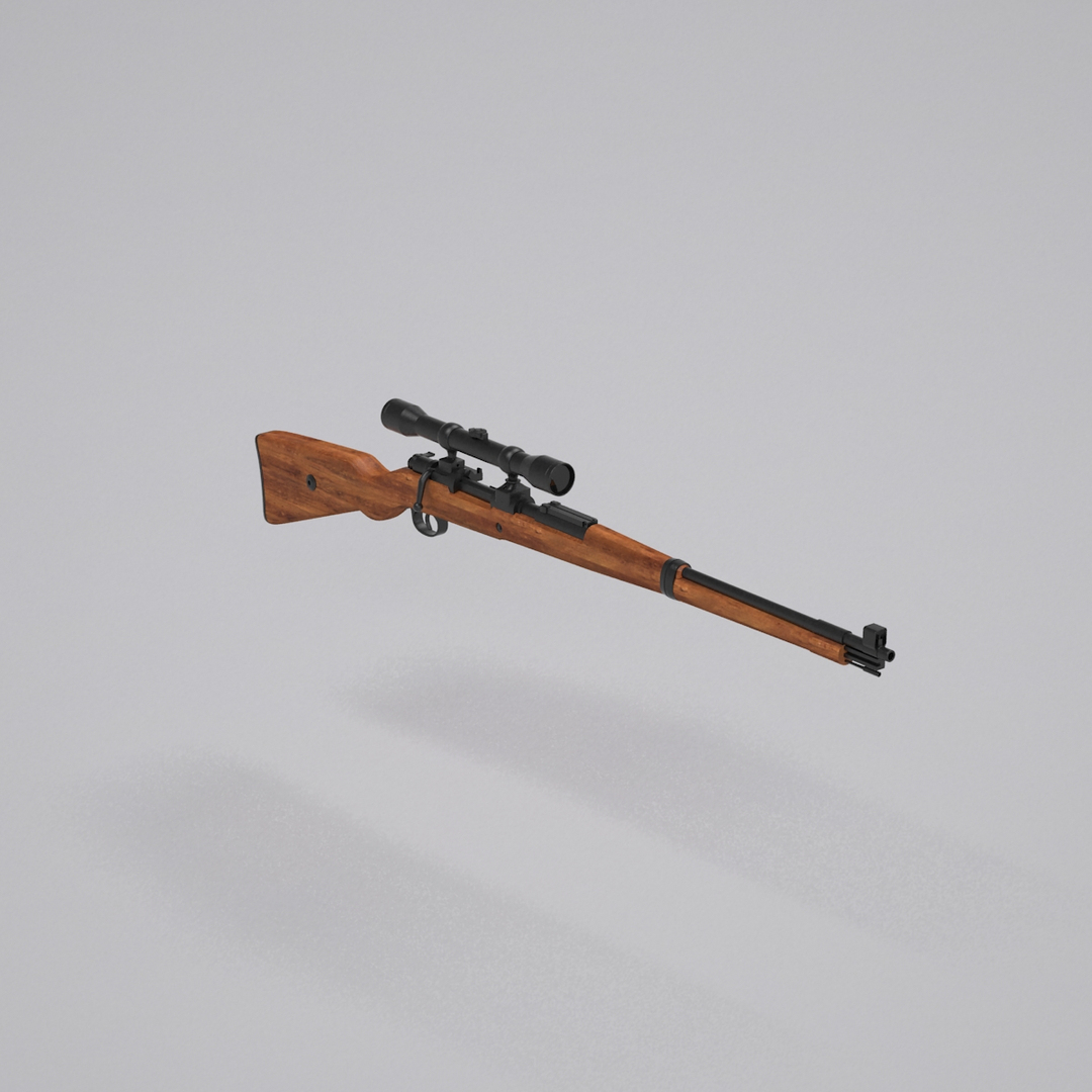 3d Der Karabiner Sniper - Model