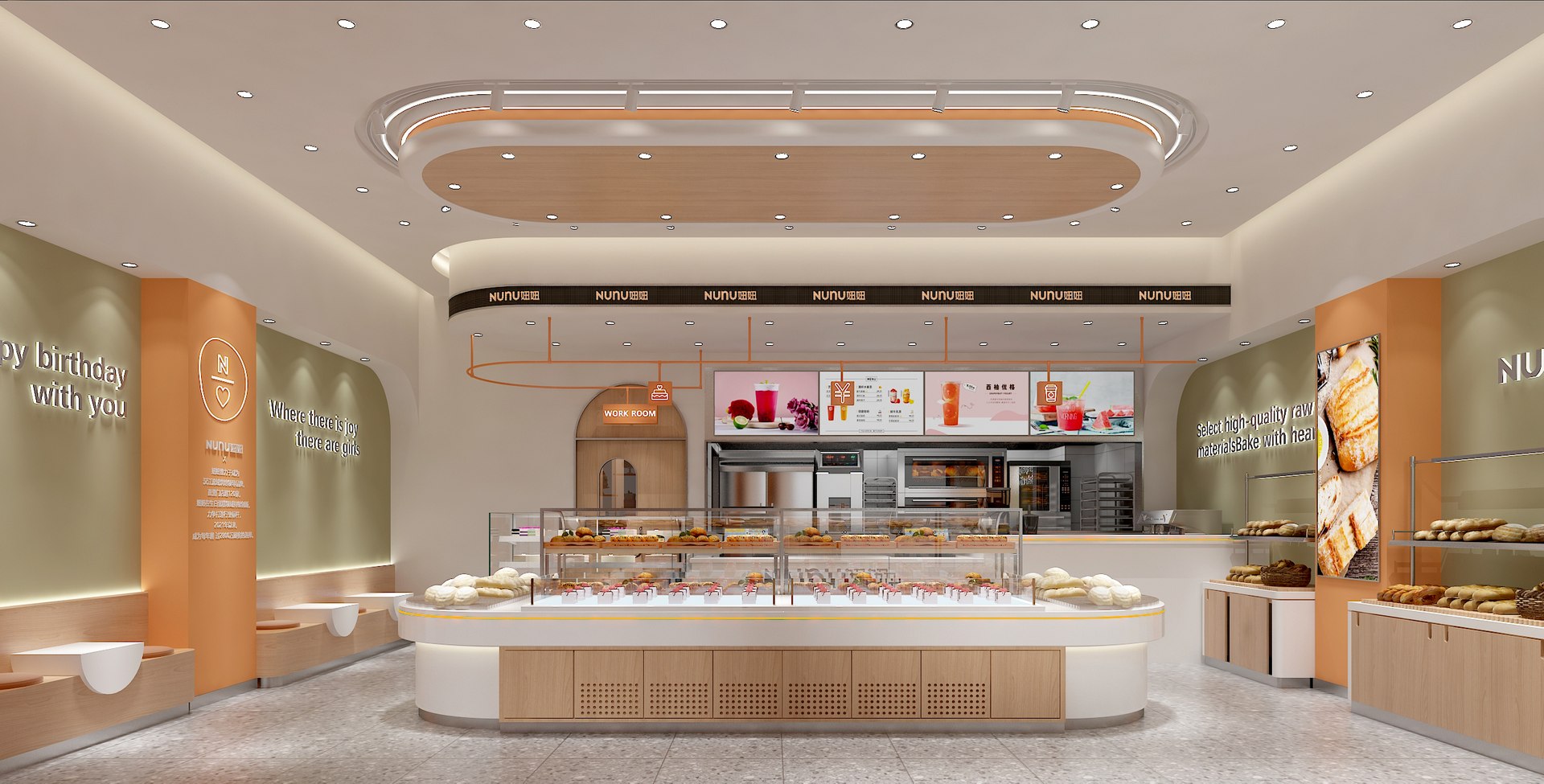 Modern Bakery Model - TurboSquid 2032679