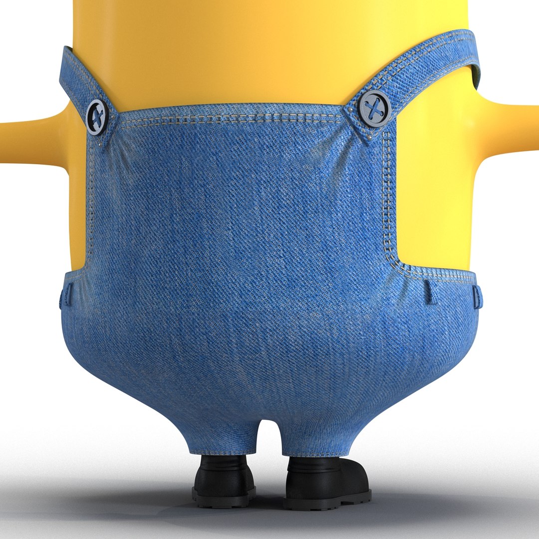 Short Eyed Minion C4d