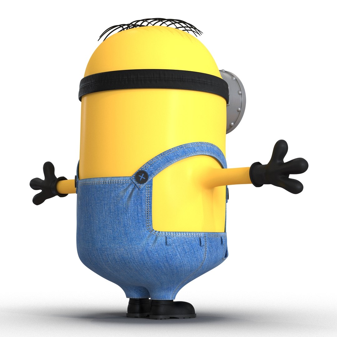Short Eyed Minion C4d