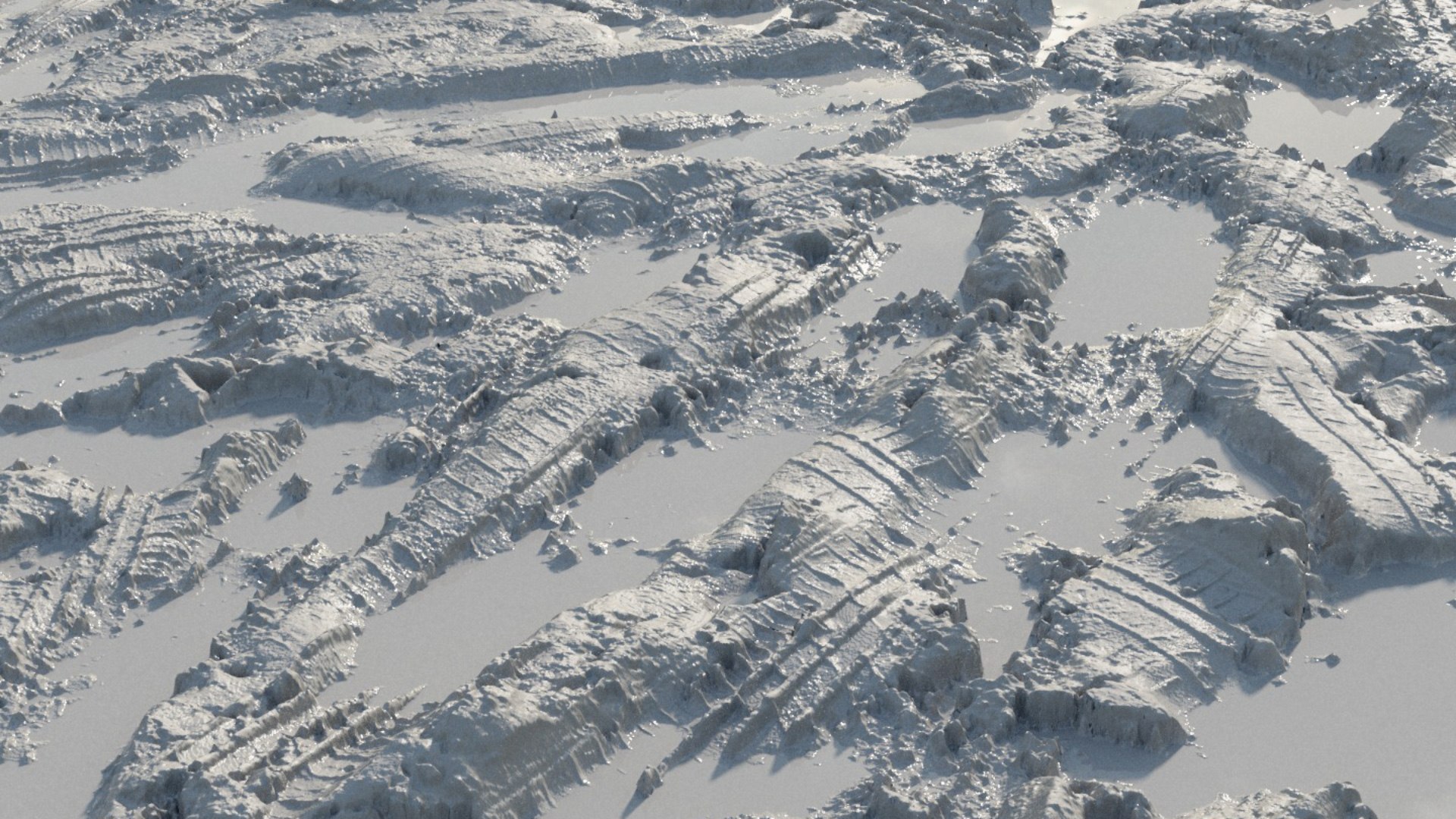 3D Wet Mud Puddle Material 06 - TurboSquid 2416468