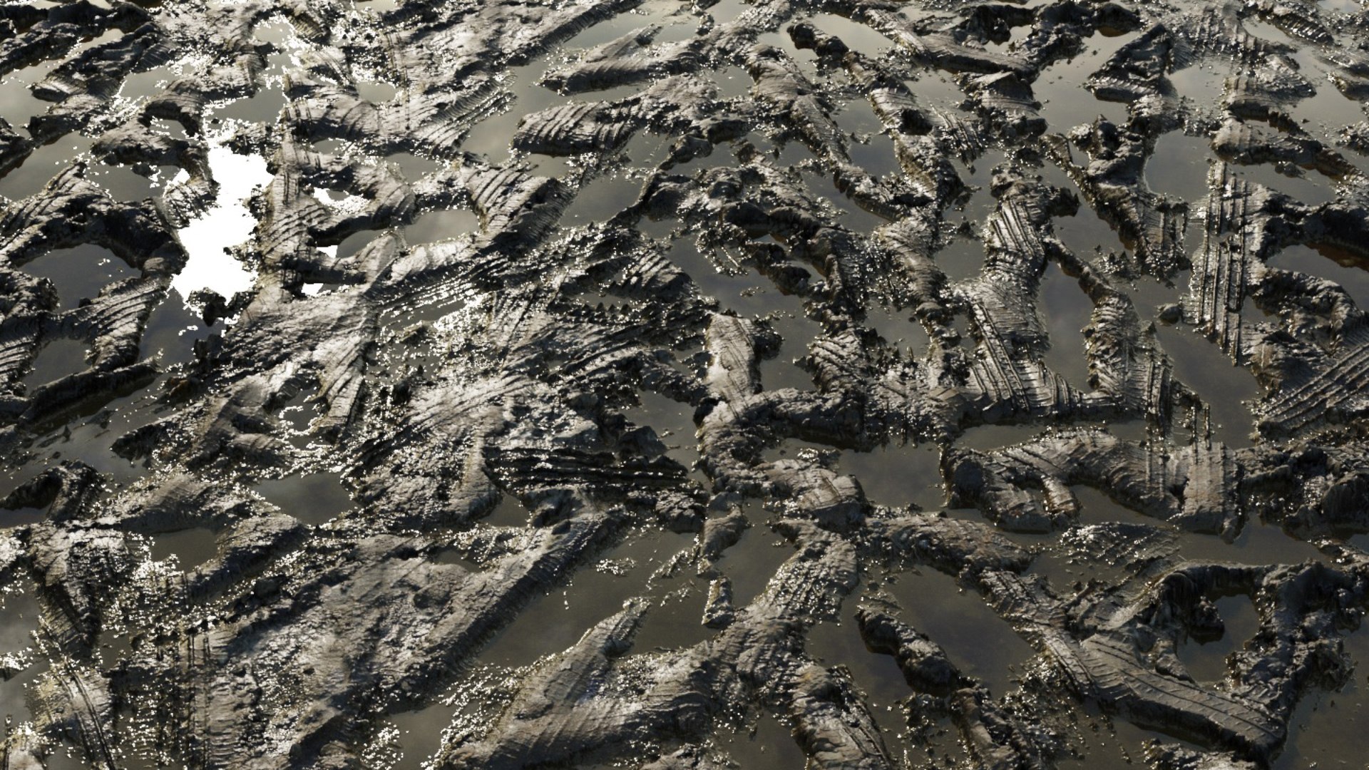 3D Wet Mud Puddle Material 06 - TurboSquid 2416468