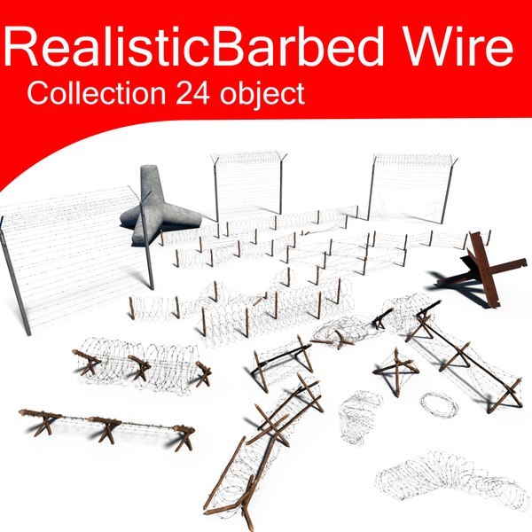 Free 3D Barb-Wire Models | TurboSquid