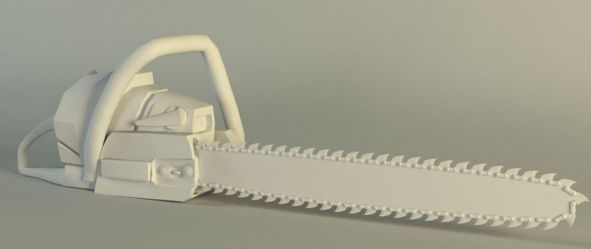Chainsaw Chain Saw 3d Obj