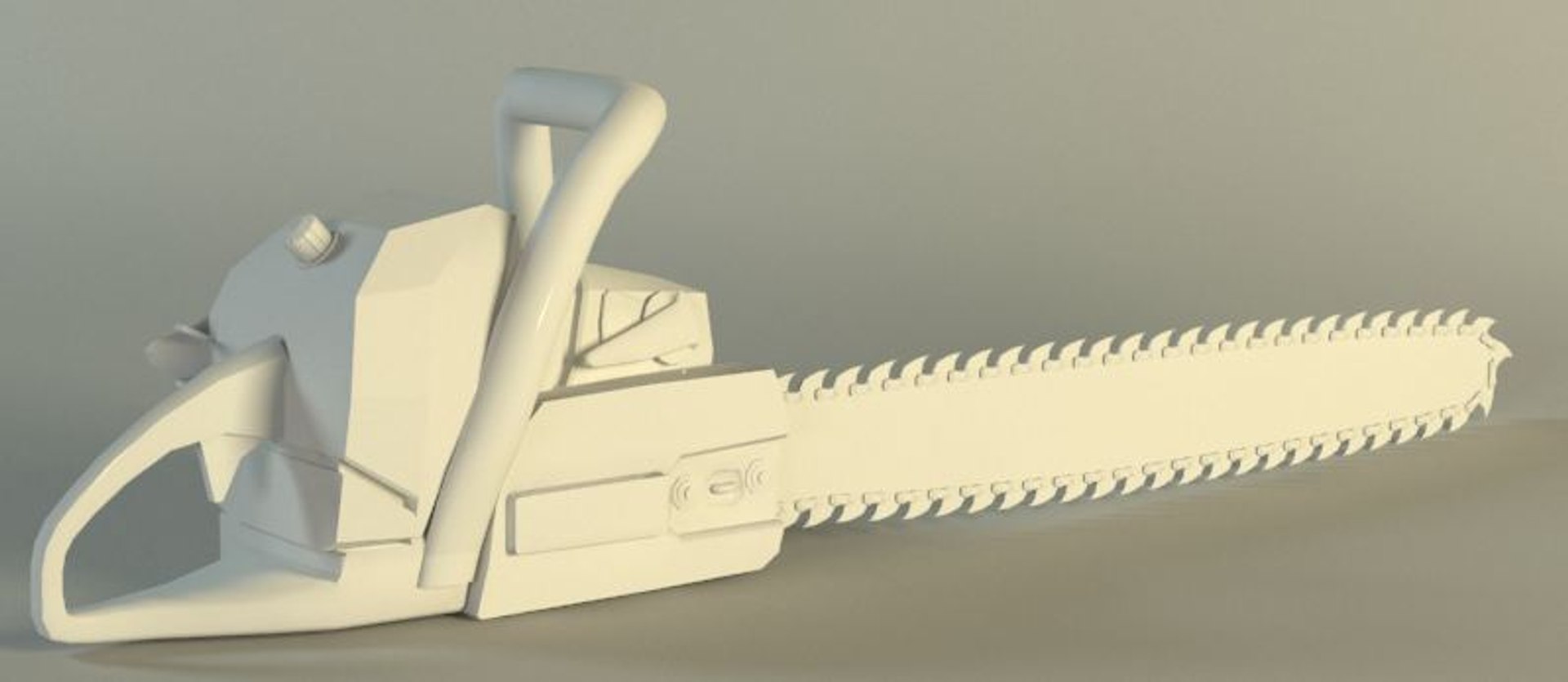 Chainsaw Chain Saw 3d Obj