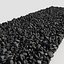 Black Pebbles 3d Model