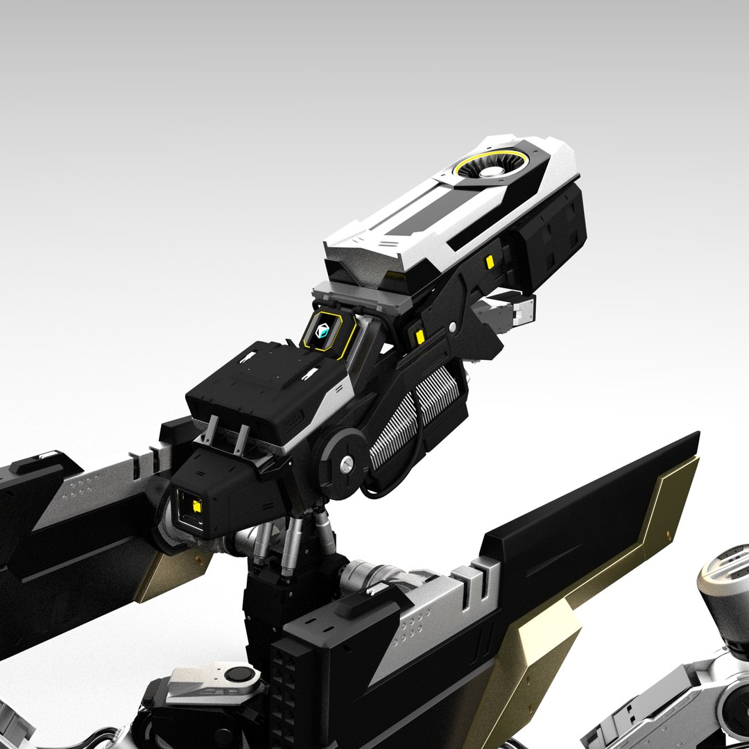 Robot Quadbot 111f Model - TurboSquid 1523286