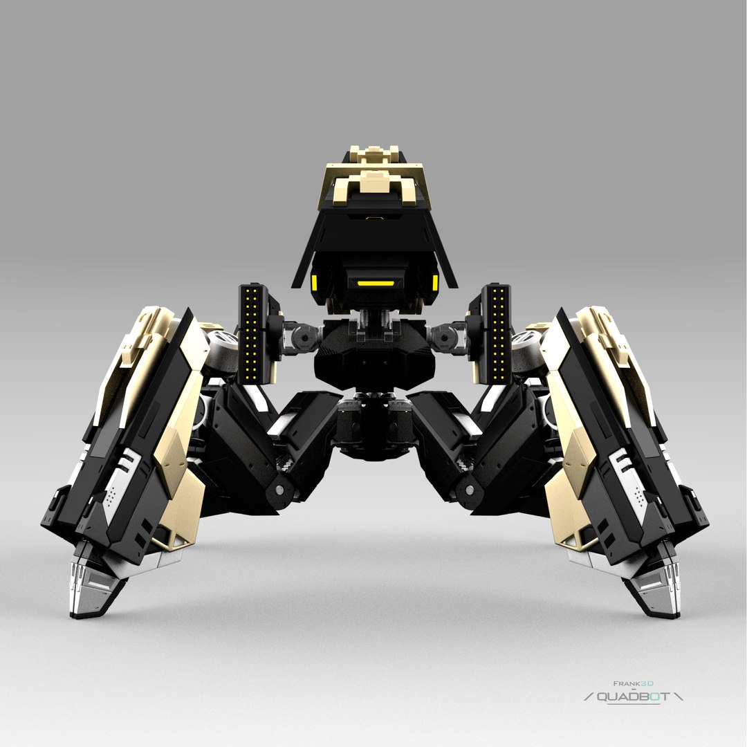 Robot quadbot 111f model - TurboSquid 1523286