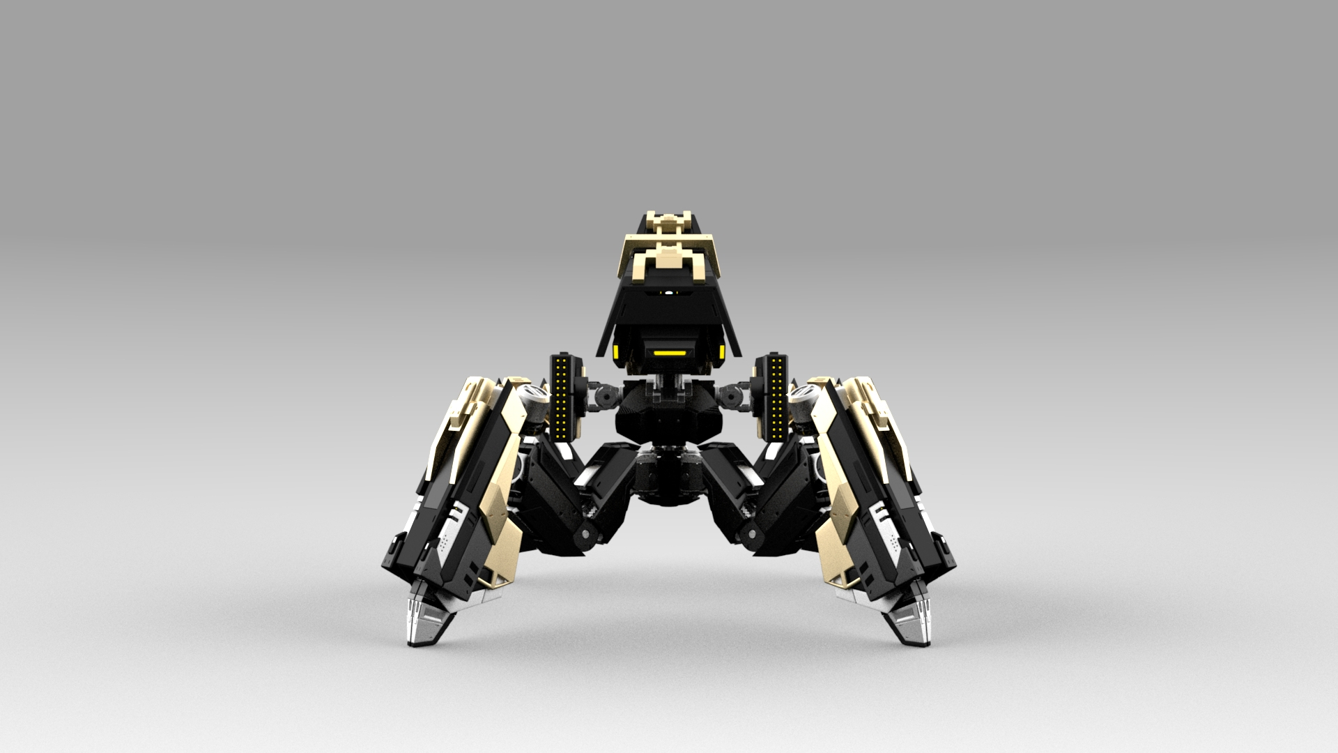 Robot Quadbot 111f Model - TurboSquid 1523286
