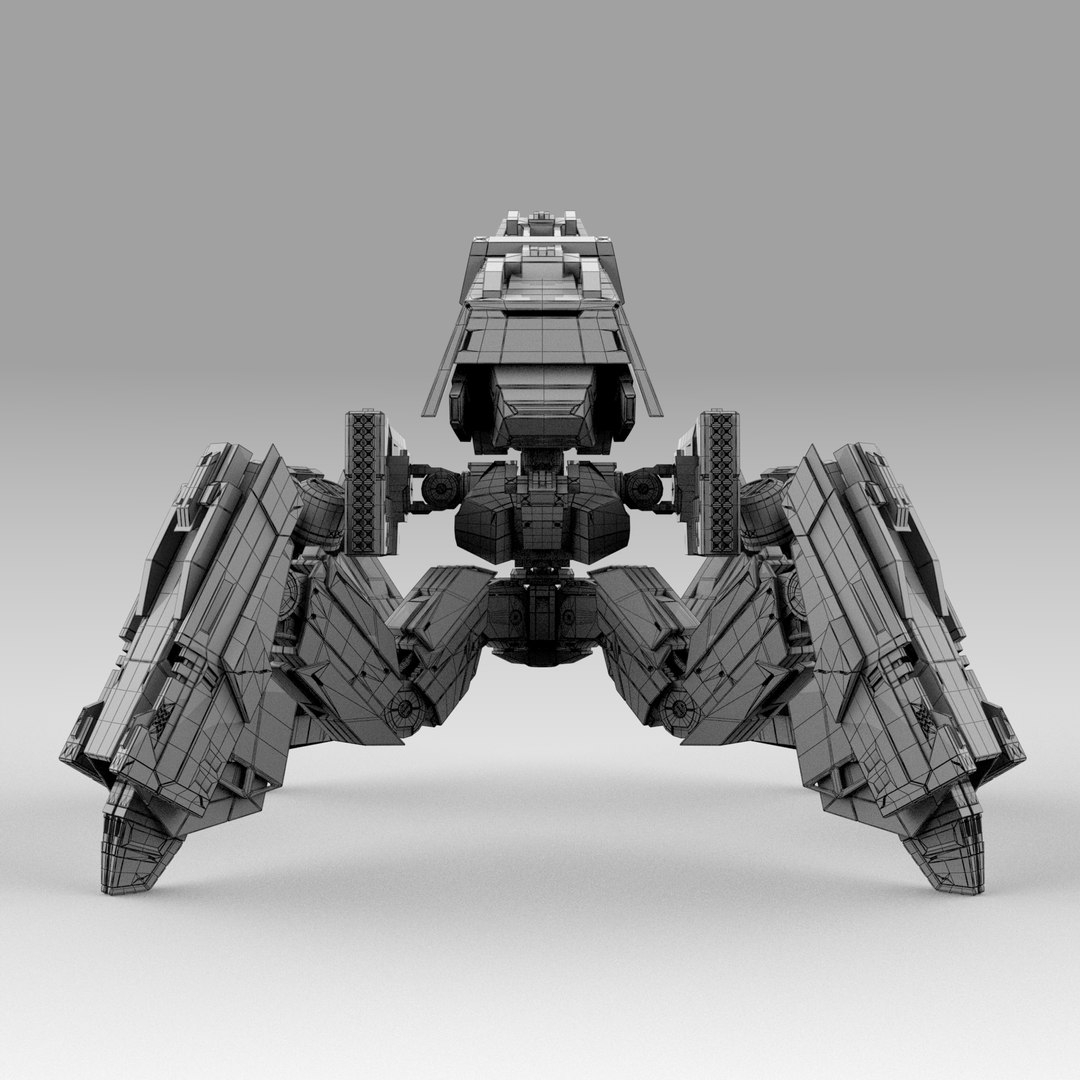 Robot Quadbot 111f Model - TurboSquid 1523286