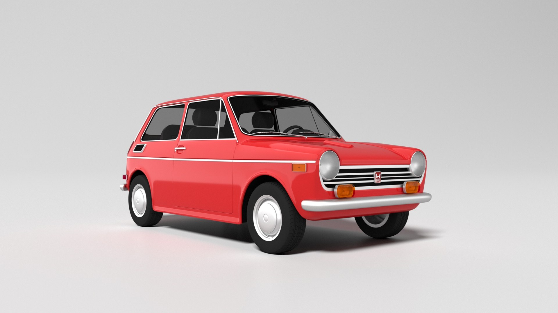 3D Honda N600 - TurboSquid 2340295