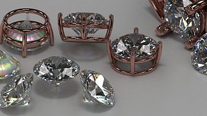 3D gem stones - TurboSquid 1199384