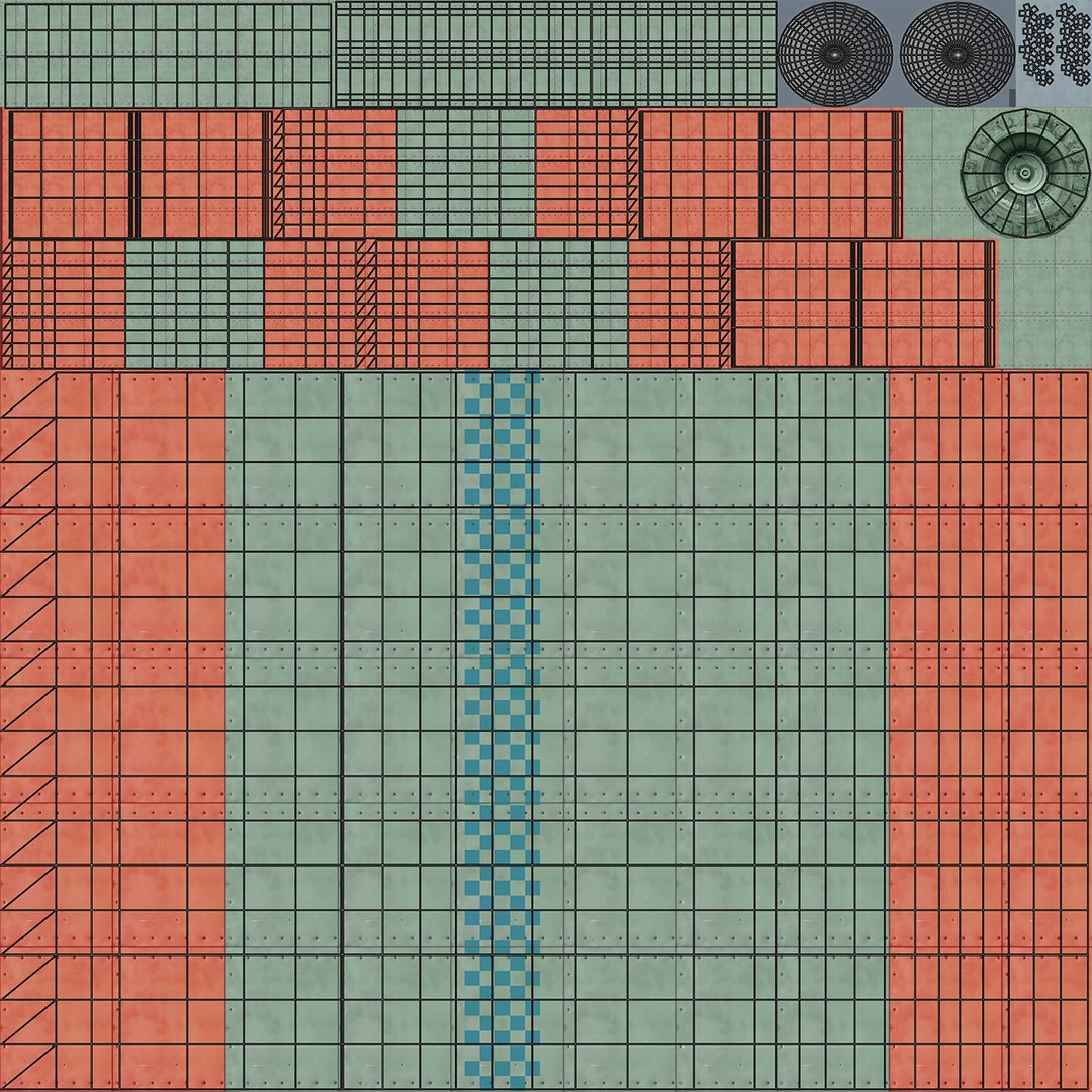 3d model retro rocket pack