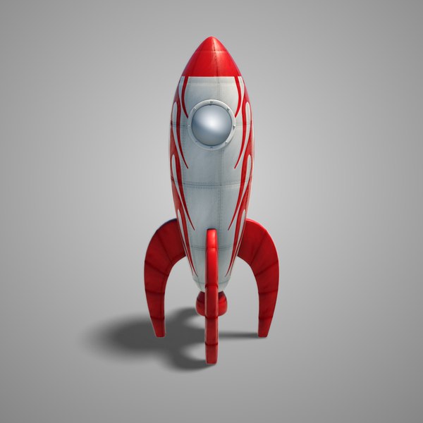 3d model retro rocket pack