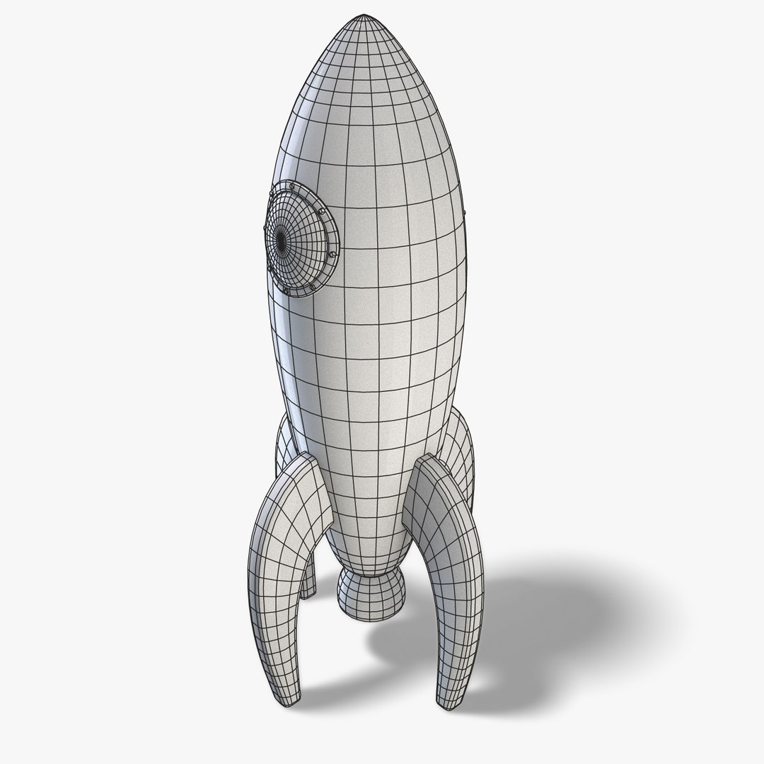 3d model retro rocket pack