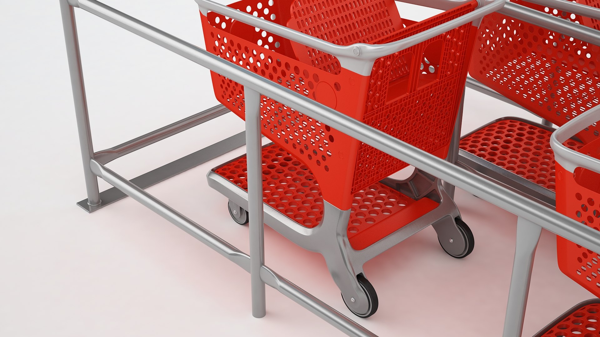 Shopping Cart Return 08 Model - TurboSquid 2032719
