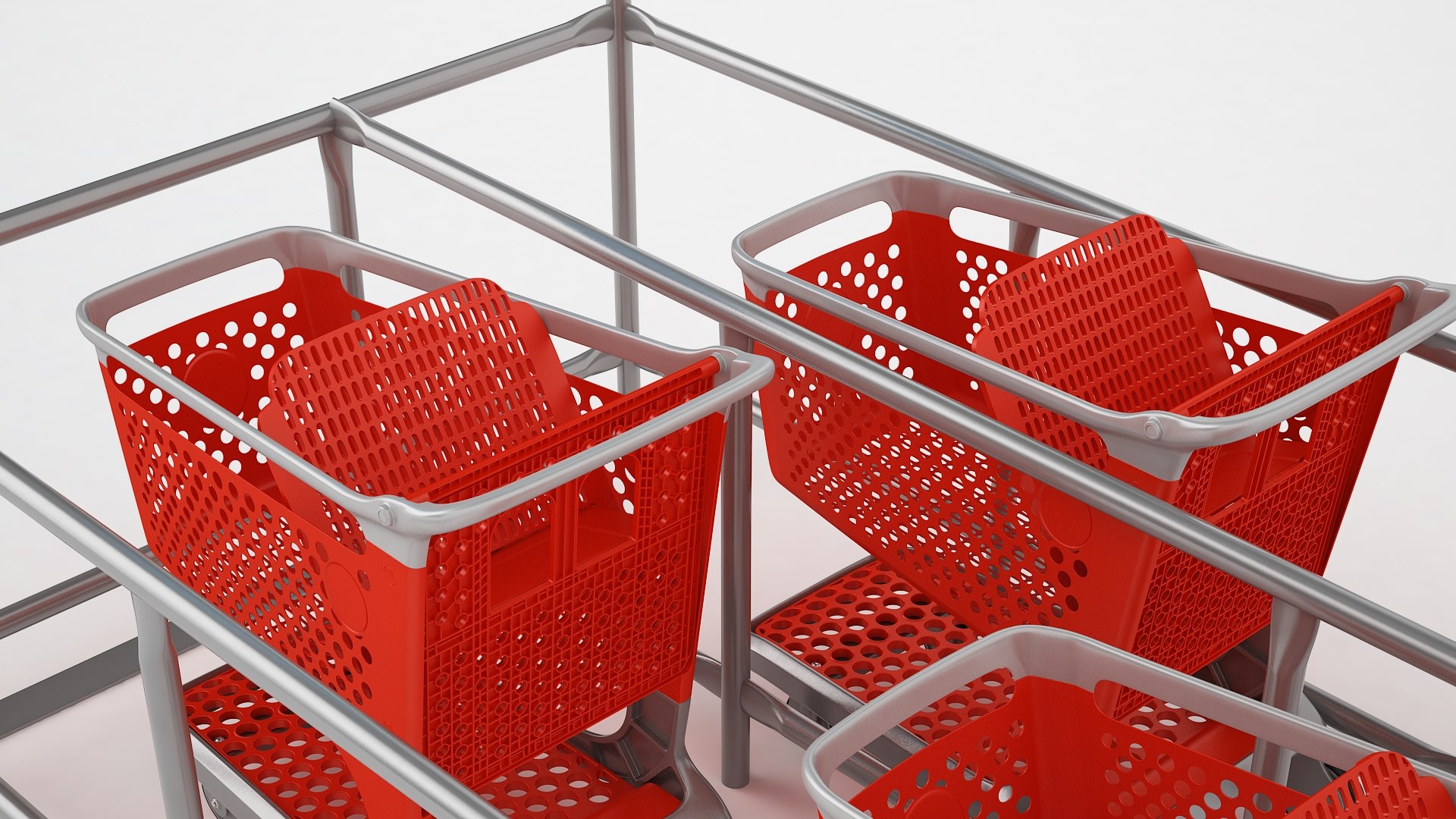 Shopping Cart Return 08 Model - TurboSquid 2032719