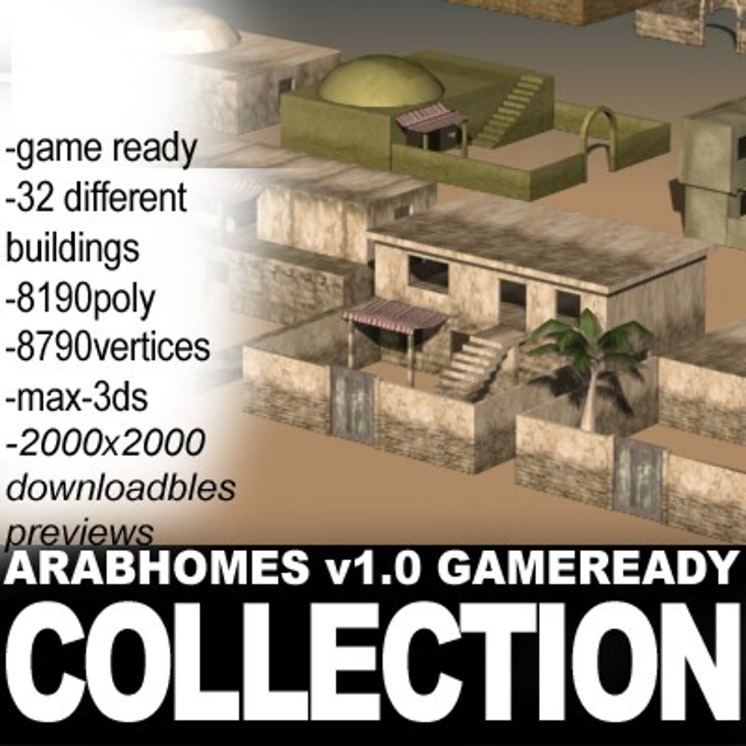 3ds Max Houses Games Homes