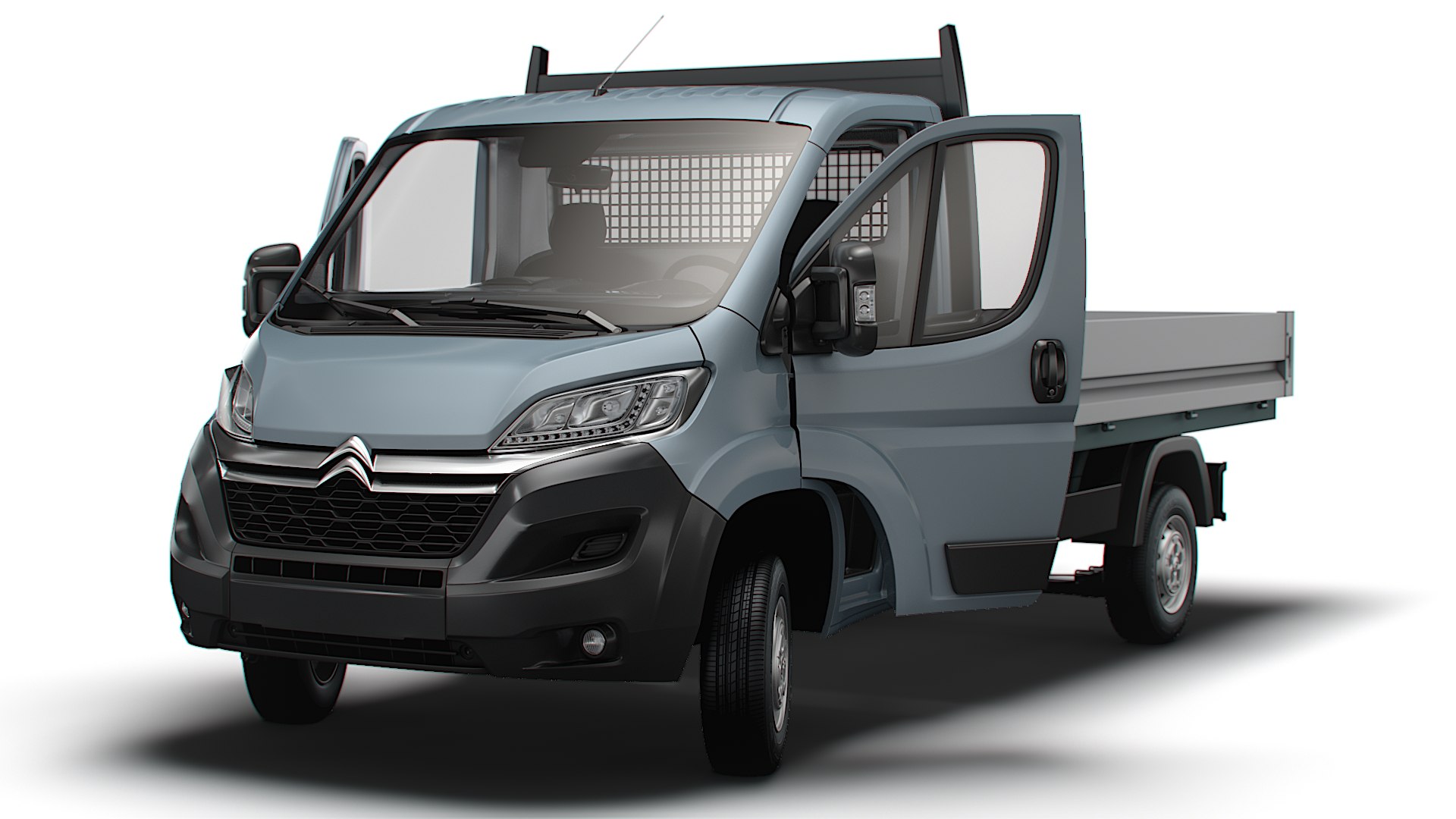 Citroen Jumper SingleCab Tipper HQInterior 2023 3D - TurboSquid 2141537