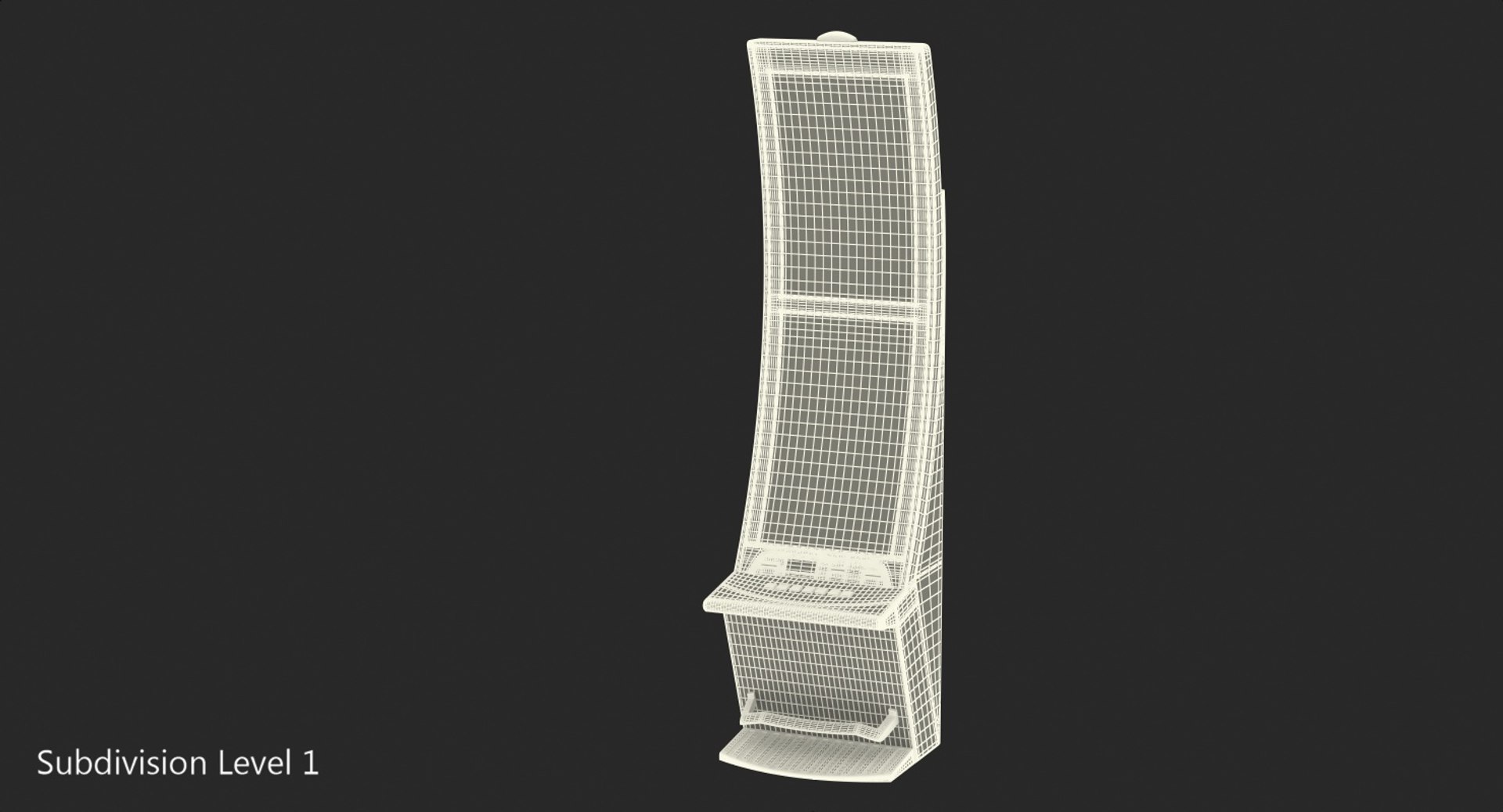 Casino Slot Machine Screen 3D - TurboSquid 1359059