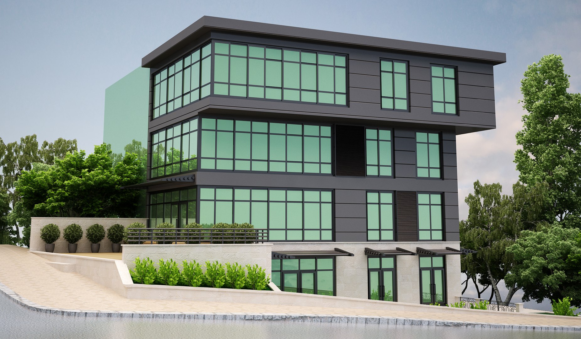 3d model of office home