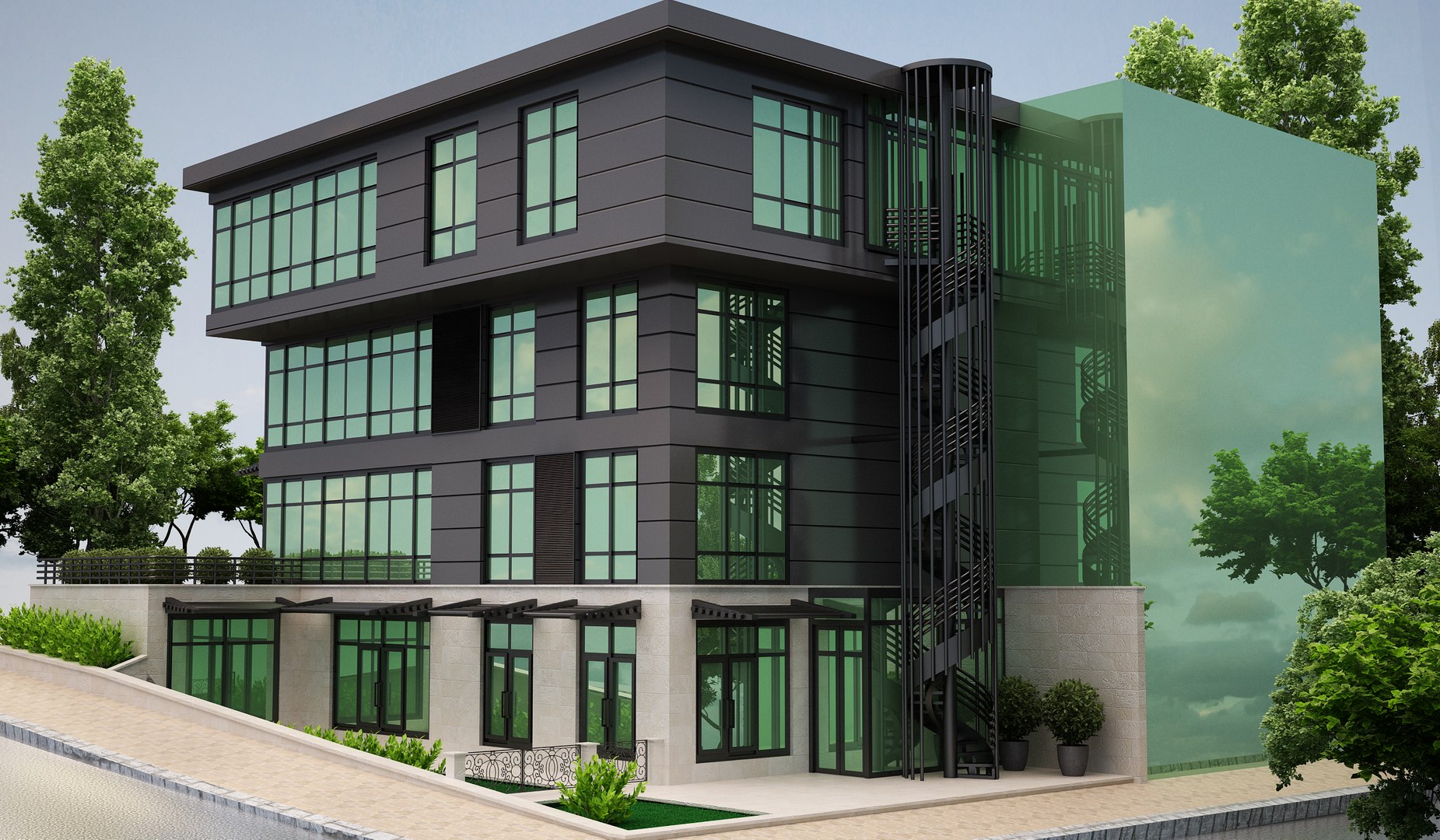 3d model of office home