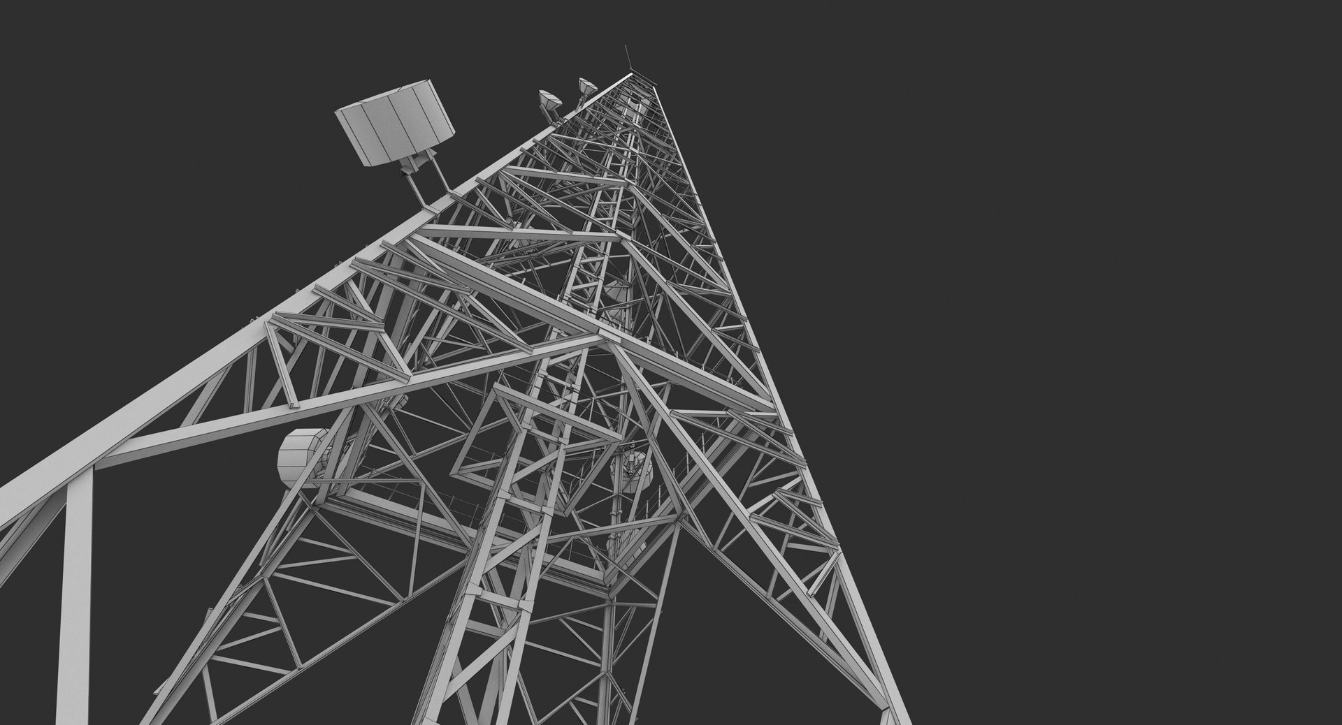 3D Telecommunication Tower - TurboSquid 1271856