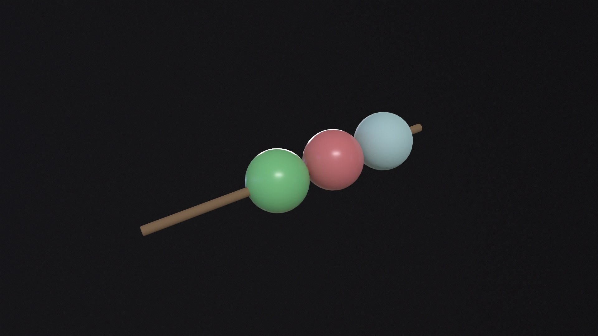 3d Model Dango Turbosquid 2153874