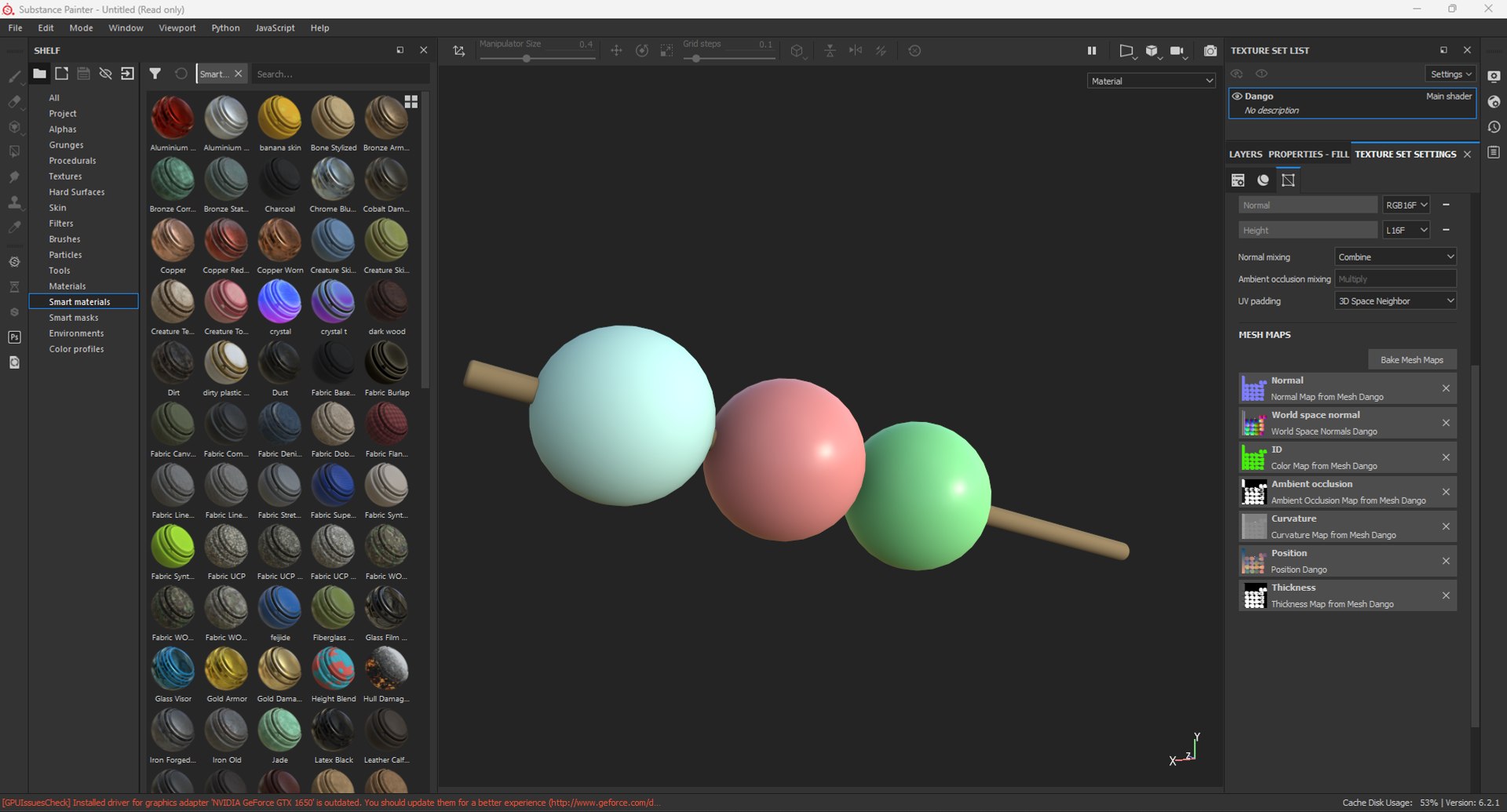 3d Model Dango Turbosquid 2153874