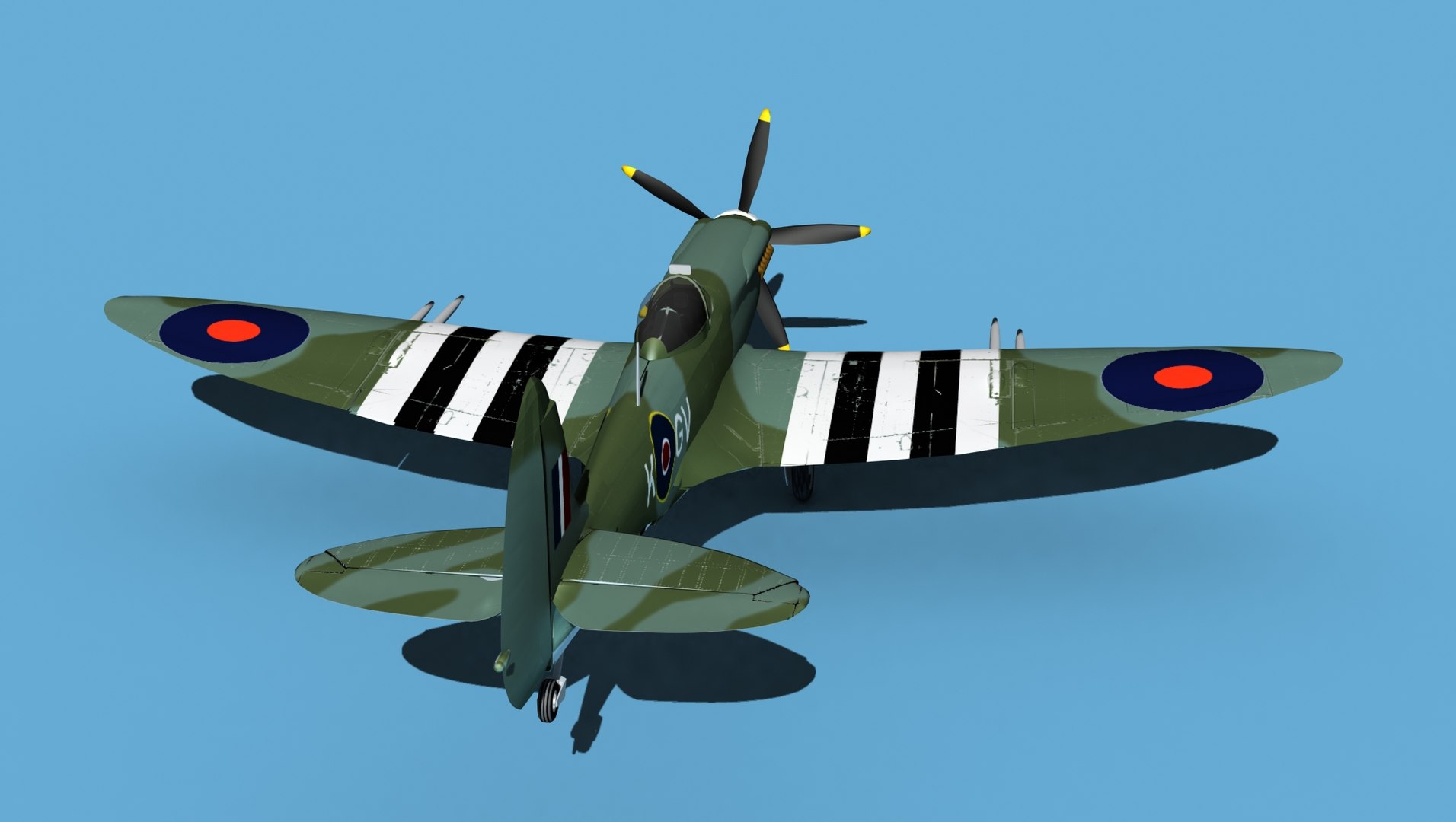 Supermarine Spitfire Mk XXII V03 RAF 3D Model - TurboSquid 1925725