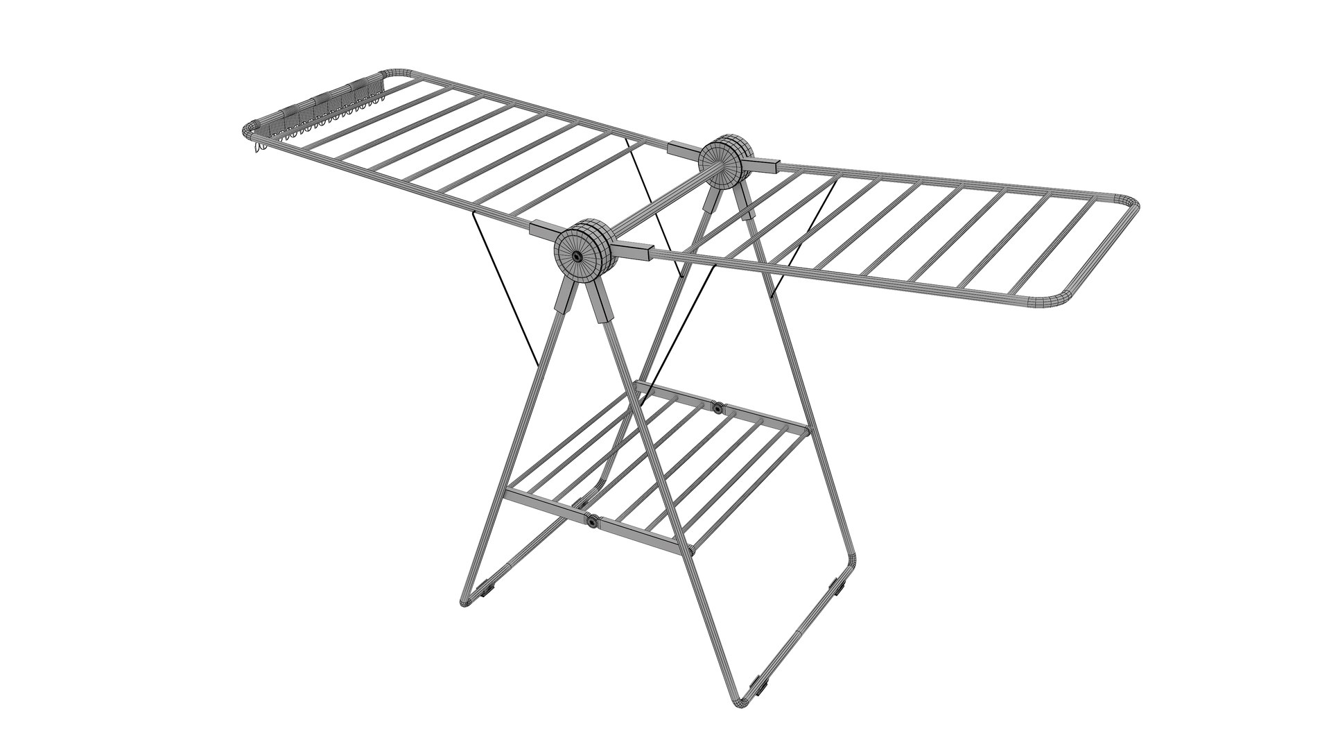 Drying Rack 3D Model - TurboSquid 2210558