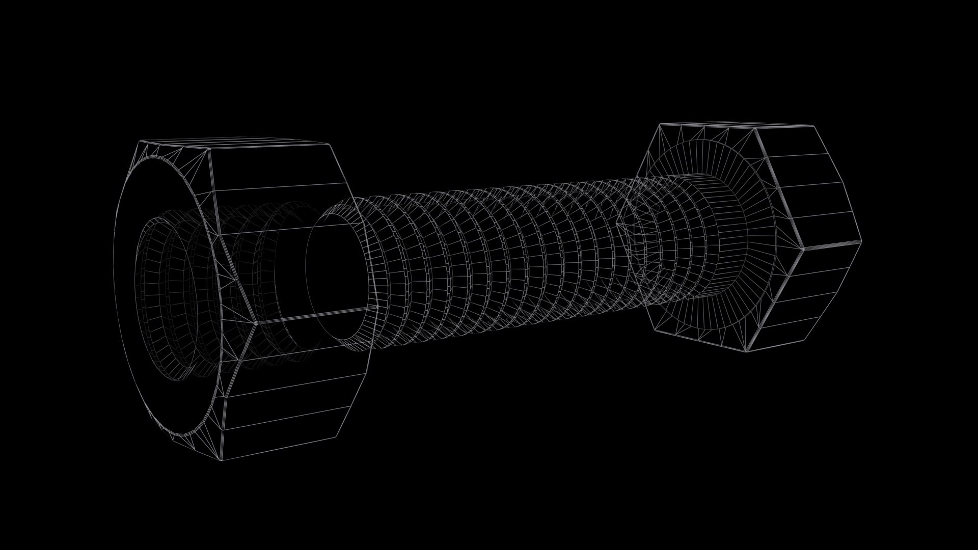 3D Bolt Nut 2019 - TurboSquid 1950243
