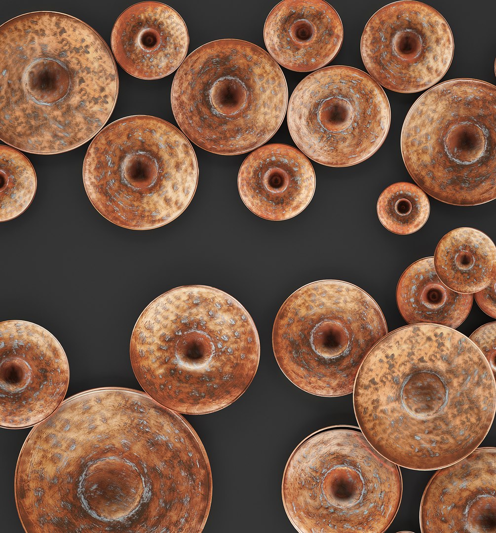 Disc Wall Decor World 3D Model - TurboSquid 1427263