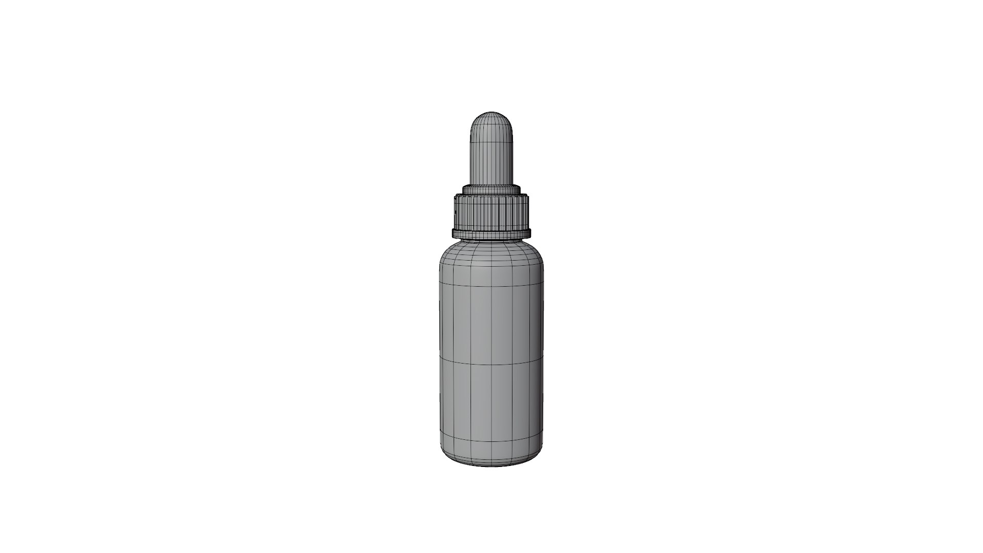 Premium-Quality Highly Detailed Dropper Bottle 3D Model For Commercial ...