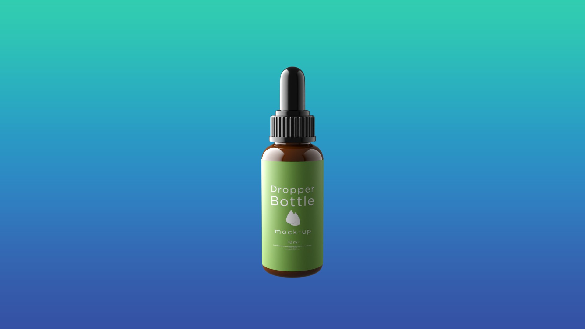 Premium-Quality Highly Detailed Dropper Bottle 3D Model For Commercial ...