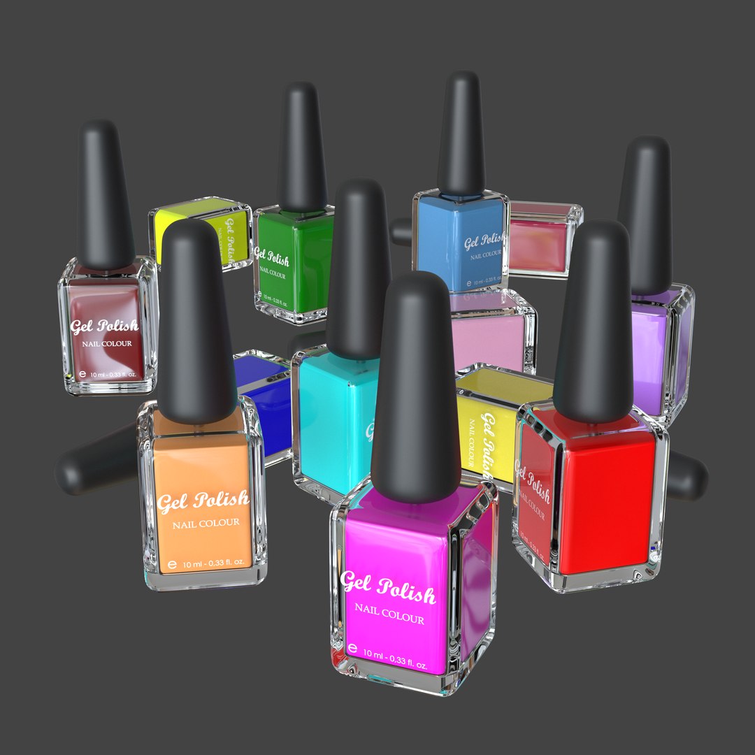 3D Manicure Set Model - TurboSquid 2003570