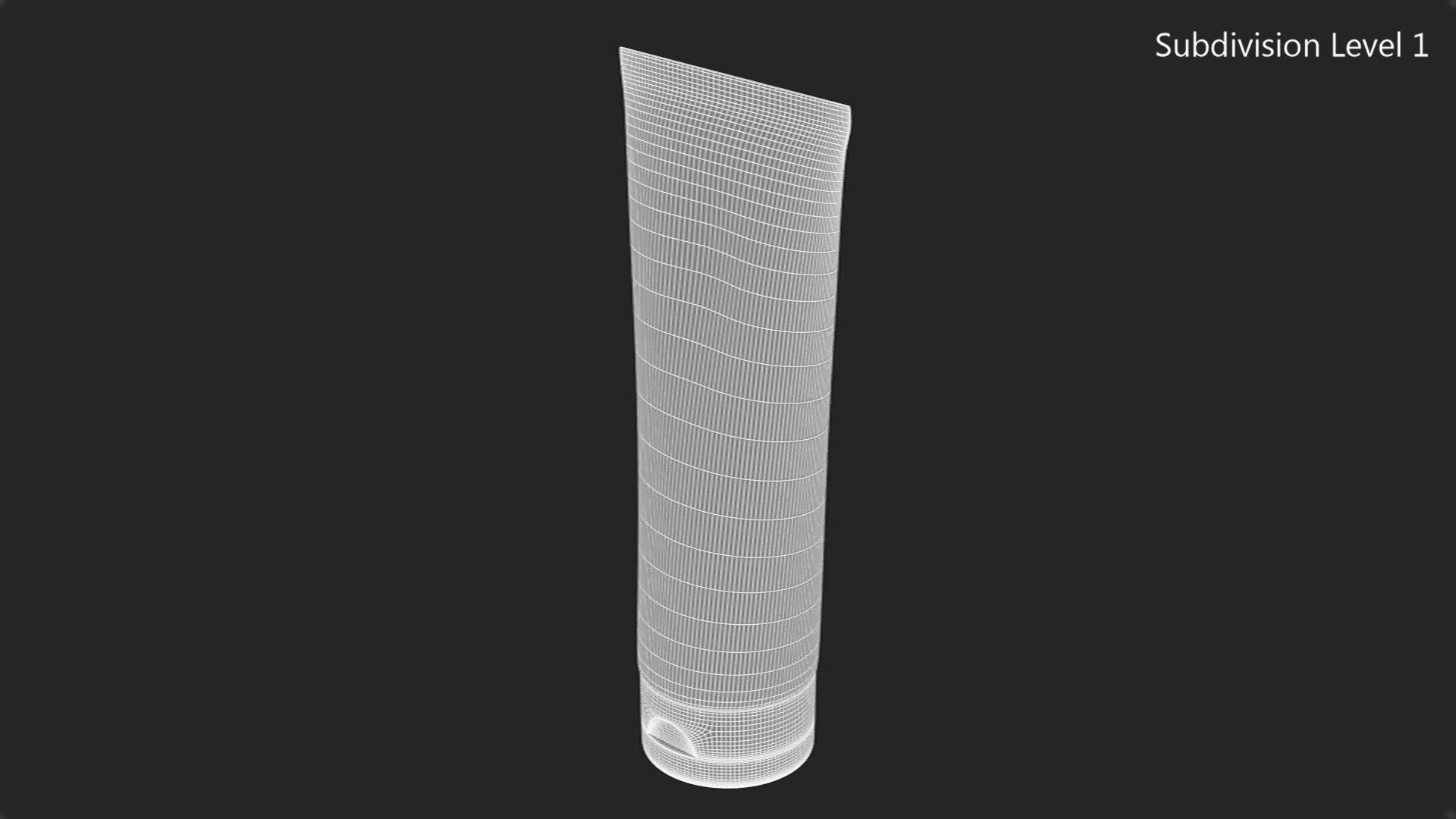 3D Shaving Cream Tube Model - TurboSquid 1935009