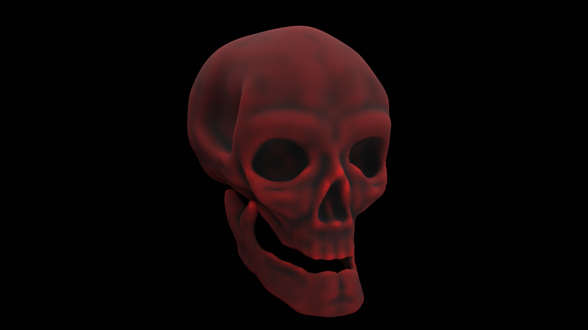 3D Stylized Skull Model - TurboSquid 1979987
