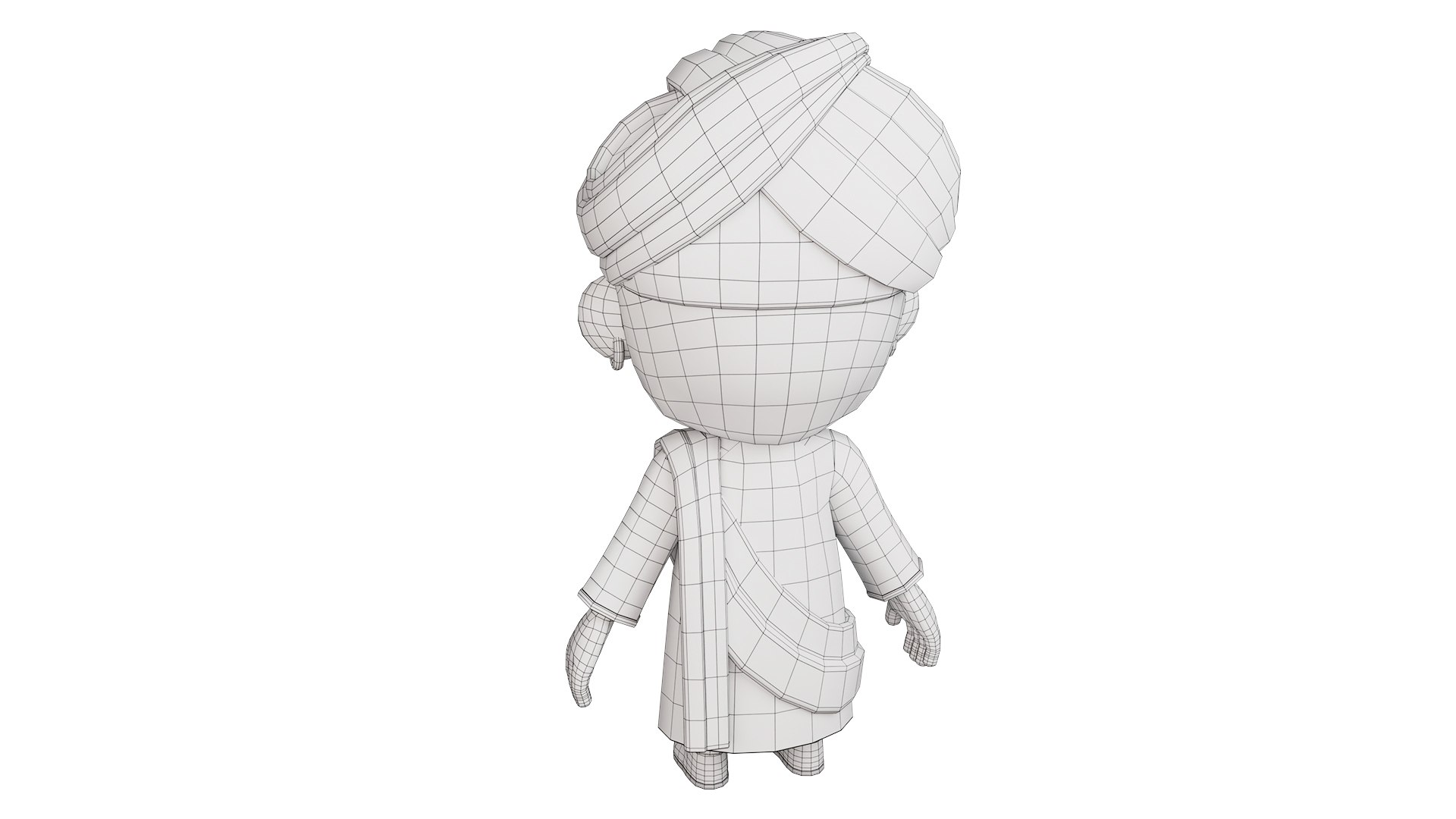 3D Munim Ji Cartoon Character 3d Model - TurboSquid 2230502