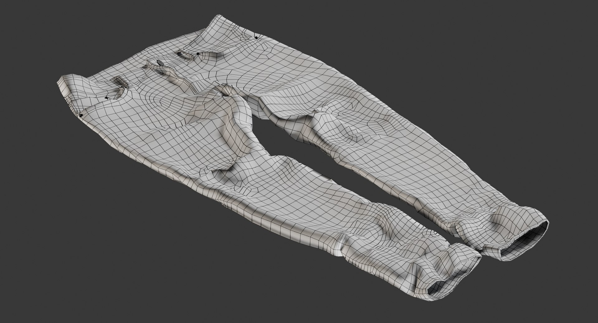 3D realistic jeans blue v8 - TurboSquid 1467157