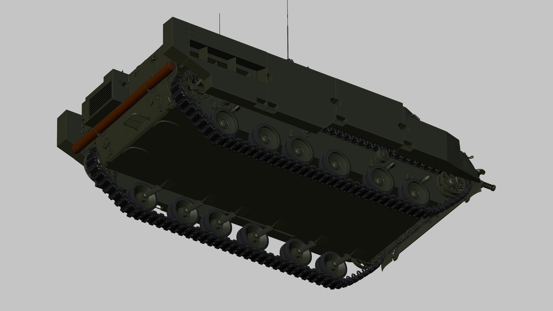 2S38 Derivatsiya-PVO 3D Model - TurboSquid 2331997