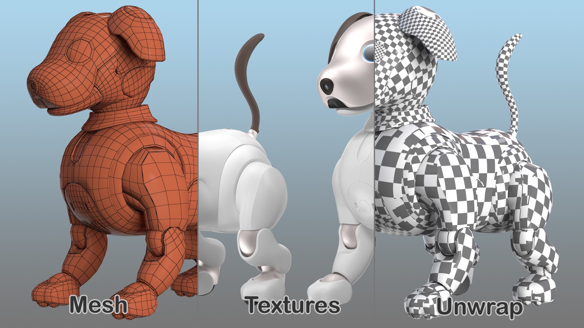 Sony Aibo 2017 Robotic 3D Model - TurboSquid 1505547