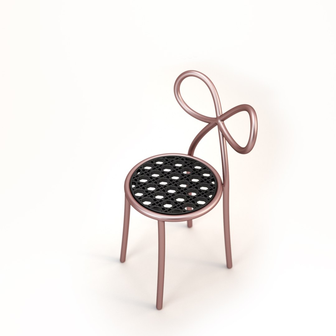 3d Model Miss Dior Chair