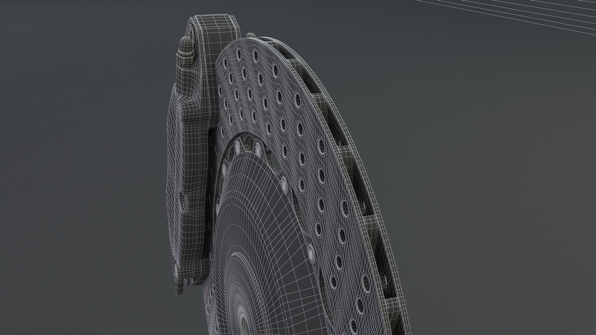 3d Model Car Brake