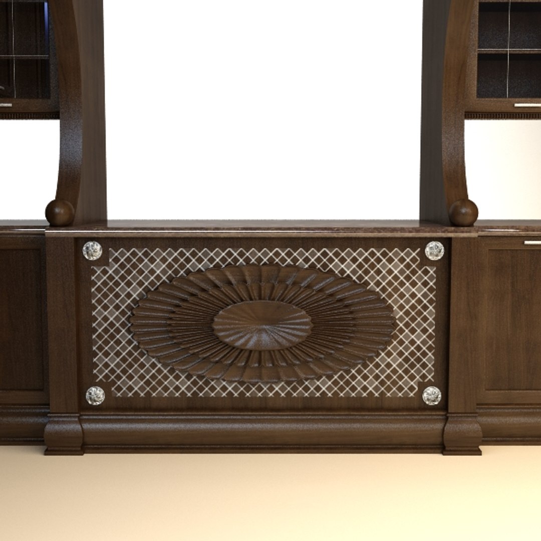 3ds max kitchen cabinet
