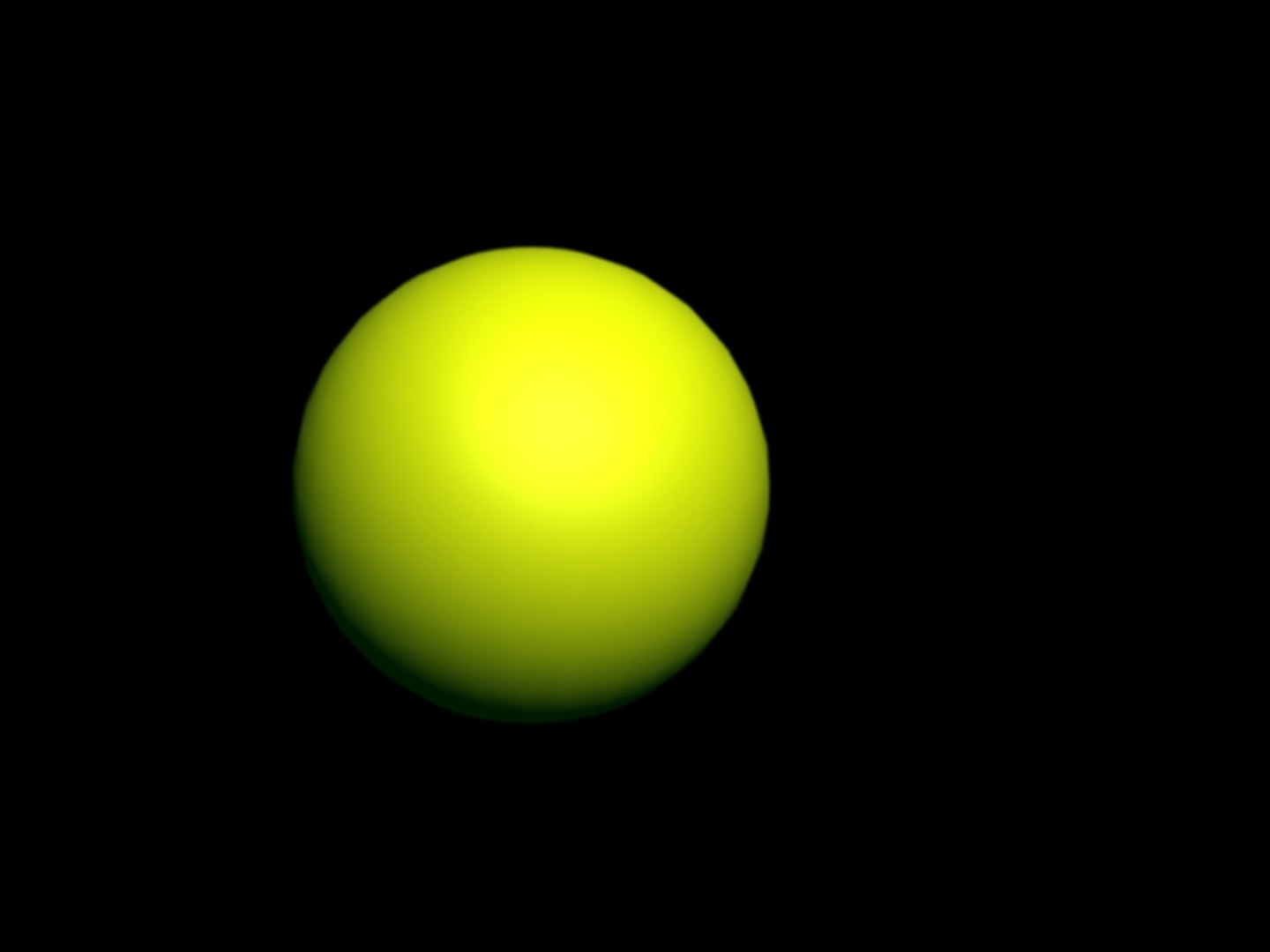 3D Yellow Ball Model - TurboSquid 1328747